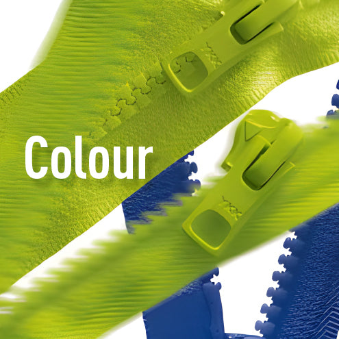 YKK ZIPPER FABRIC COLOR OPTIONS – LIMKOO