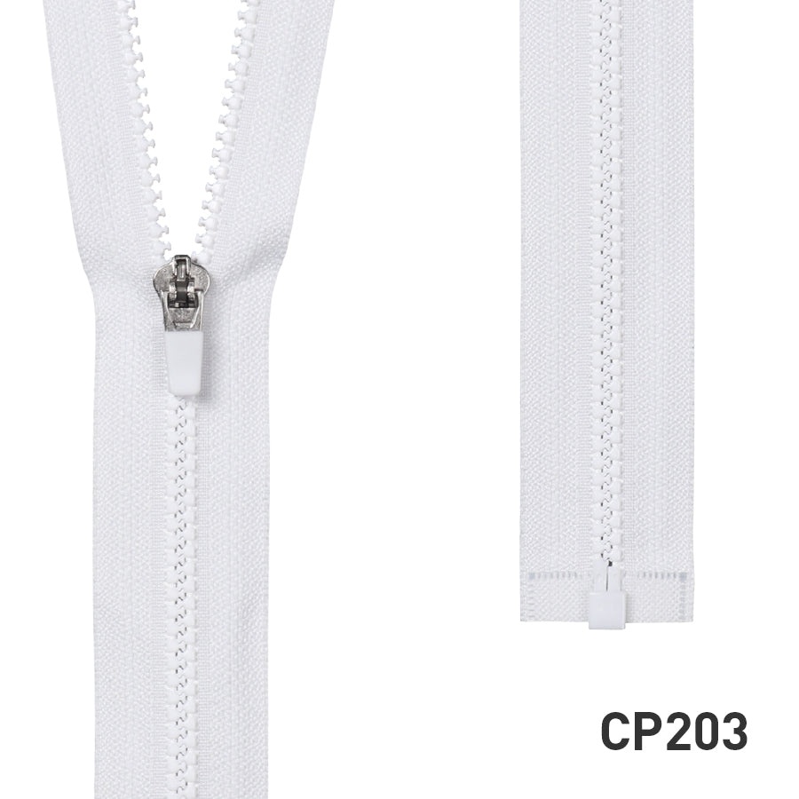 Semi-autolock VISLON Zipper with Rubber Puller – LIMKOO